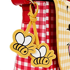 Loungefly Disney Winnie The Pooh Gingham Crossbody Bag Winnie The Pooh One Size