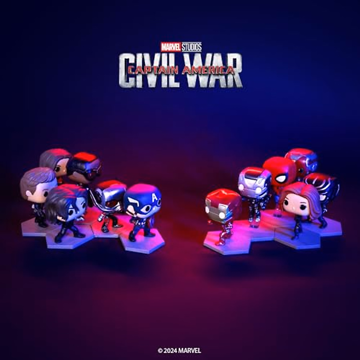 Funko Pop Marvel: Captain America: Civil War Build A Scene - Falcon Figure 10 of 12 - Amazon Exclusive - Collectable Vinyl Figure - Gift Idea - Official Merchandise - Toys for Kids & Adults