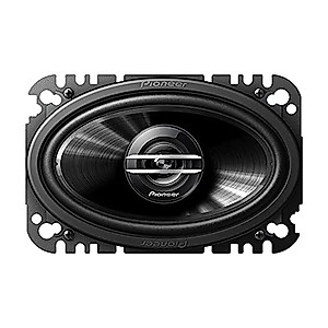 Pioneer Ts-G4620s G-Series 4" X 6" 200-Watt 2-Way Coaxial Speakers 8.30in. x 6.90in. x 2.60in, Black, TSG4620S