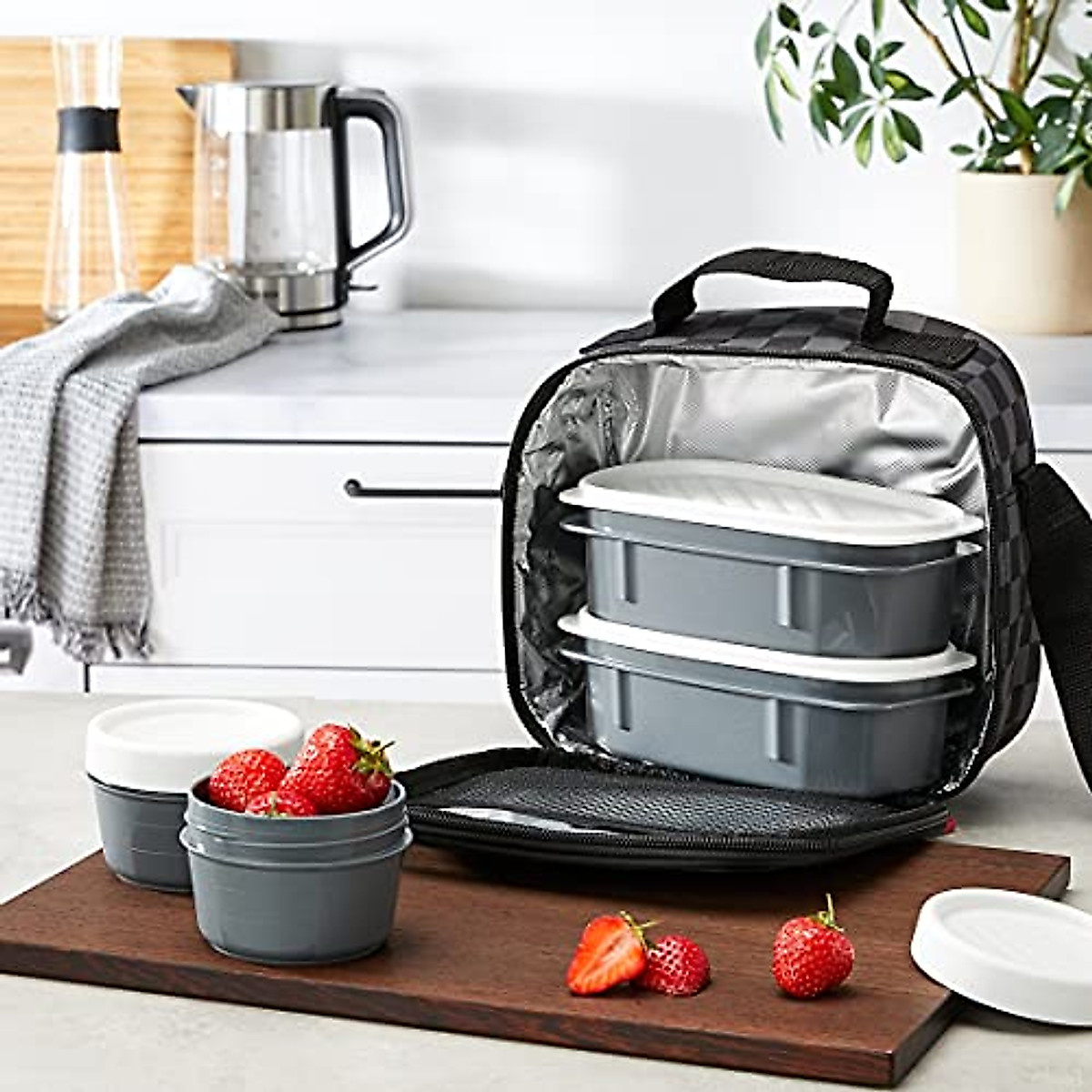 TATAY Urban Food Kit, Polyester, Grey, One Size