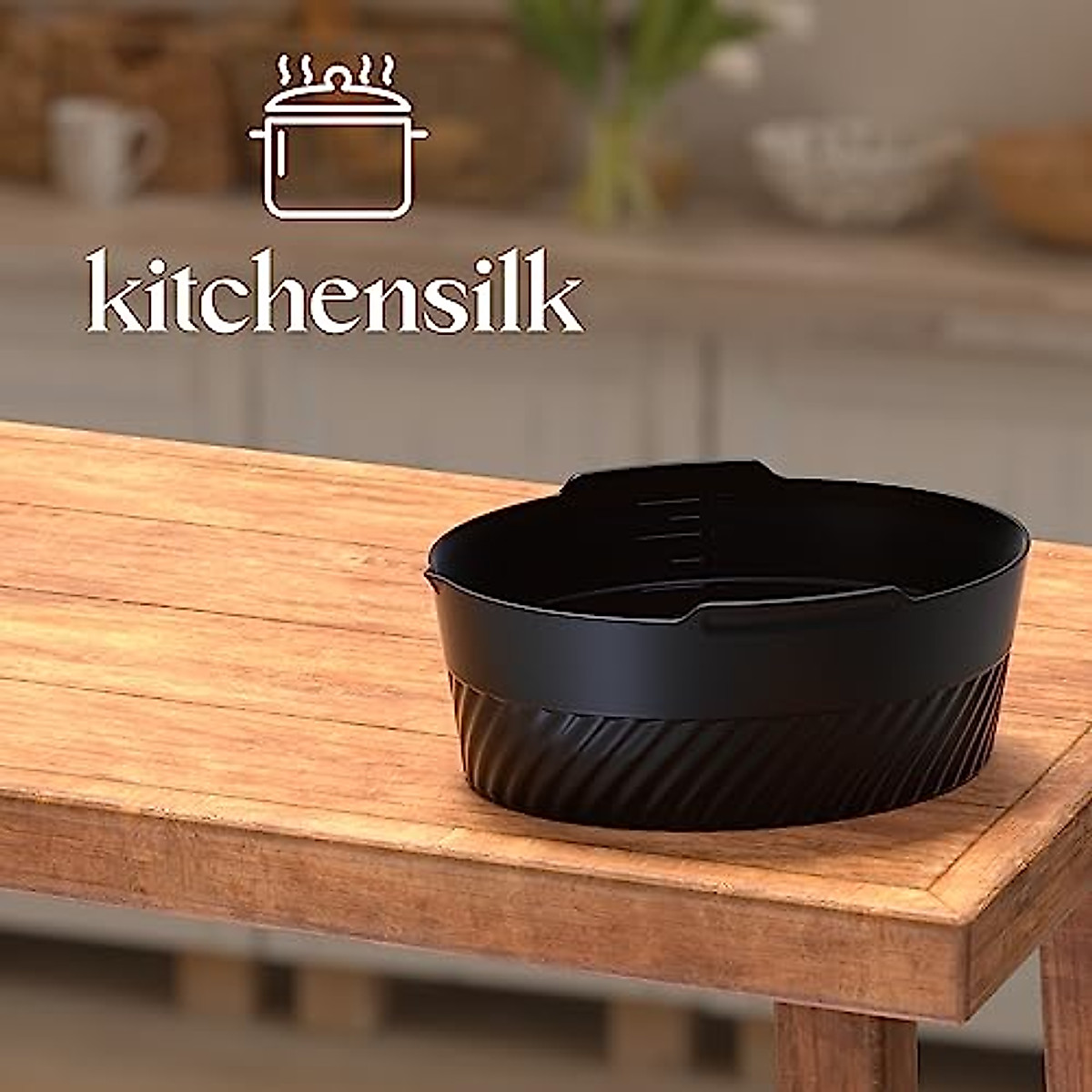Kitchensilk Silicone Slow Cooker Liner | Fits 6-7QT Crockpots | Reusable & Dishwasher Safe | Ideal for Oval Crock-Pots, Hamilton Beach, Elite Gourmet, Bella & More