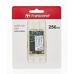 Transcend 256GB MSA230S mSATA SSD, MO-300A, Solid State Drive, SATAIII - TS256GMSA230S