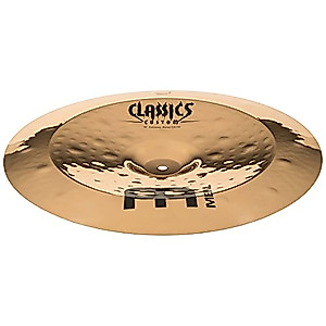 Meinl 18" China Cymbal - Classics Custom Extreme Metal - Made in Germany, 2-YEAR WARRANTY (CC18EMCH-B)
