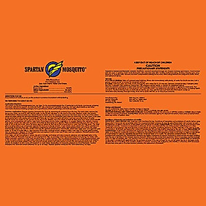 Spartan Mosquito Pro Tech - 1 Acre Pack 4 Tubes (2 Boxes) 100% American Made