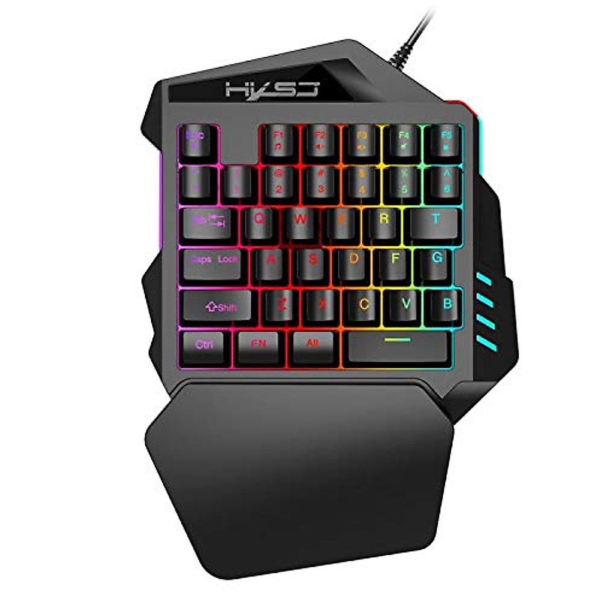 35 Keys One-Handed RGB Mechanical Gaming Keyboard