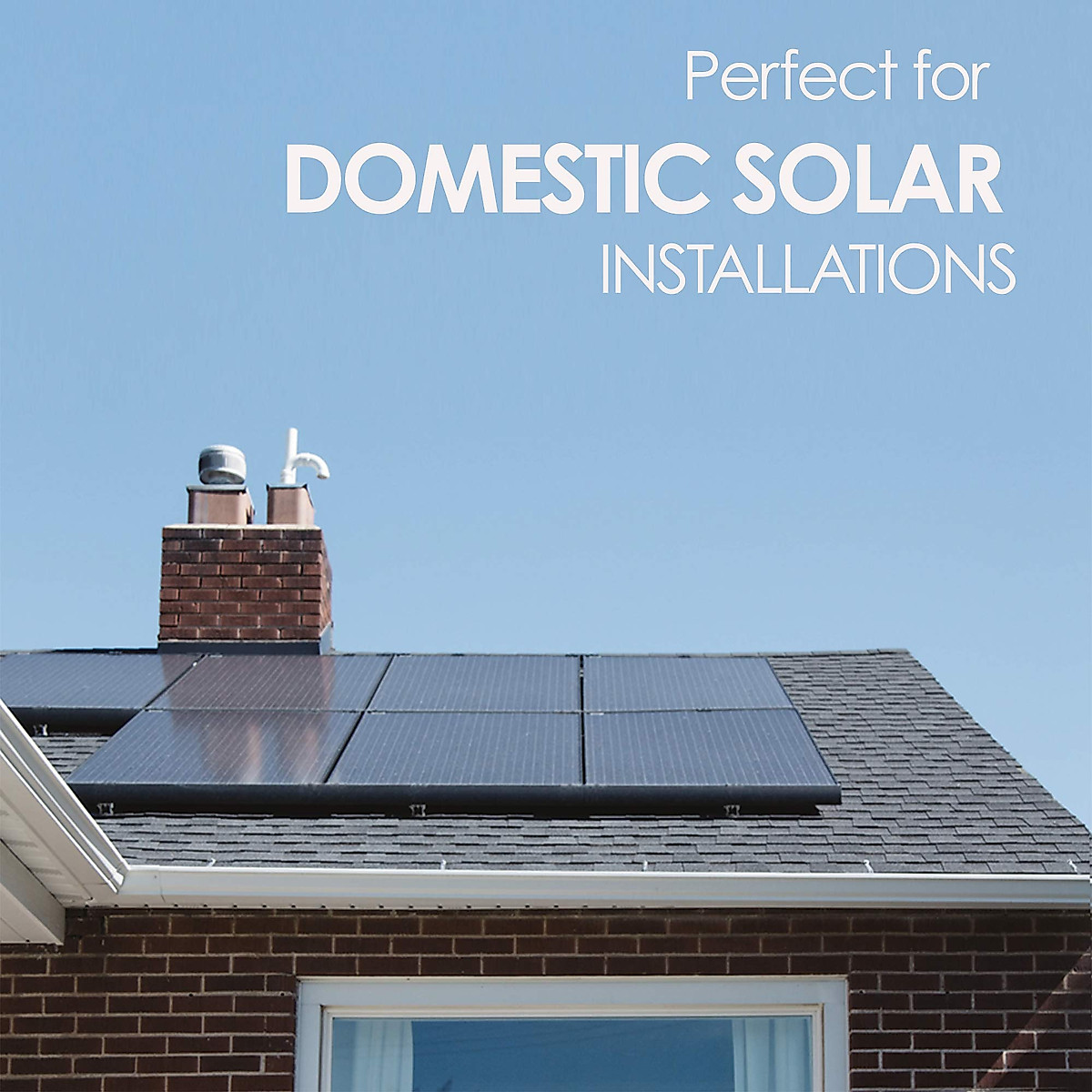 Jonsson 50A 1500V DC Isolator Switch for Solar Applications (Panel Mount, Lockable)