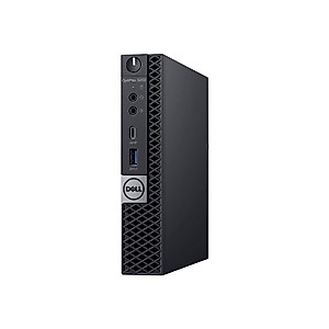 Dell OptiPlex 5060 Micro Desktop Computer with Intel Core i5-8500T 2.1 GHz Hexa-Core, 8GB RAM, 256GB SSD (5H0P7)