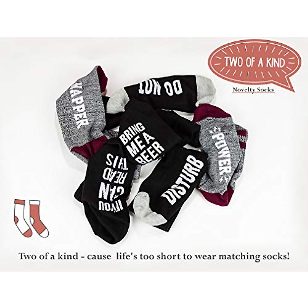 Tstars Gifts for Dad Fathers Day Birthday Gift Ideas for Men Funny Mens Crew Socks