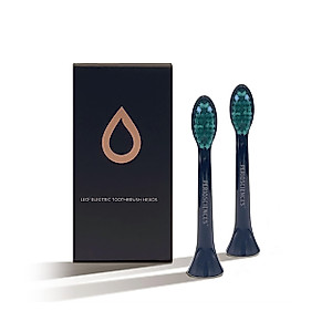 PerioSciences LED² Electric Toothbrush Replacement Heads – Pack of 2