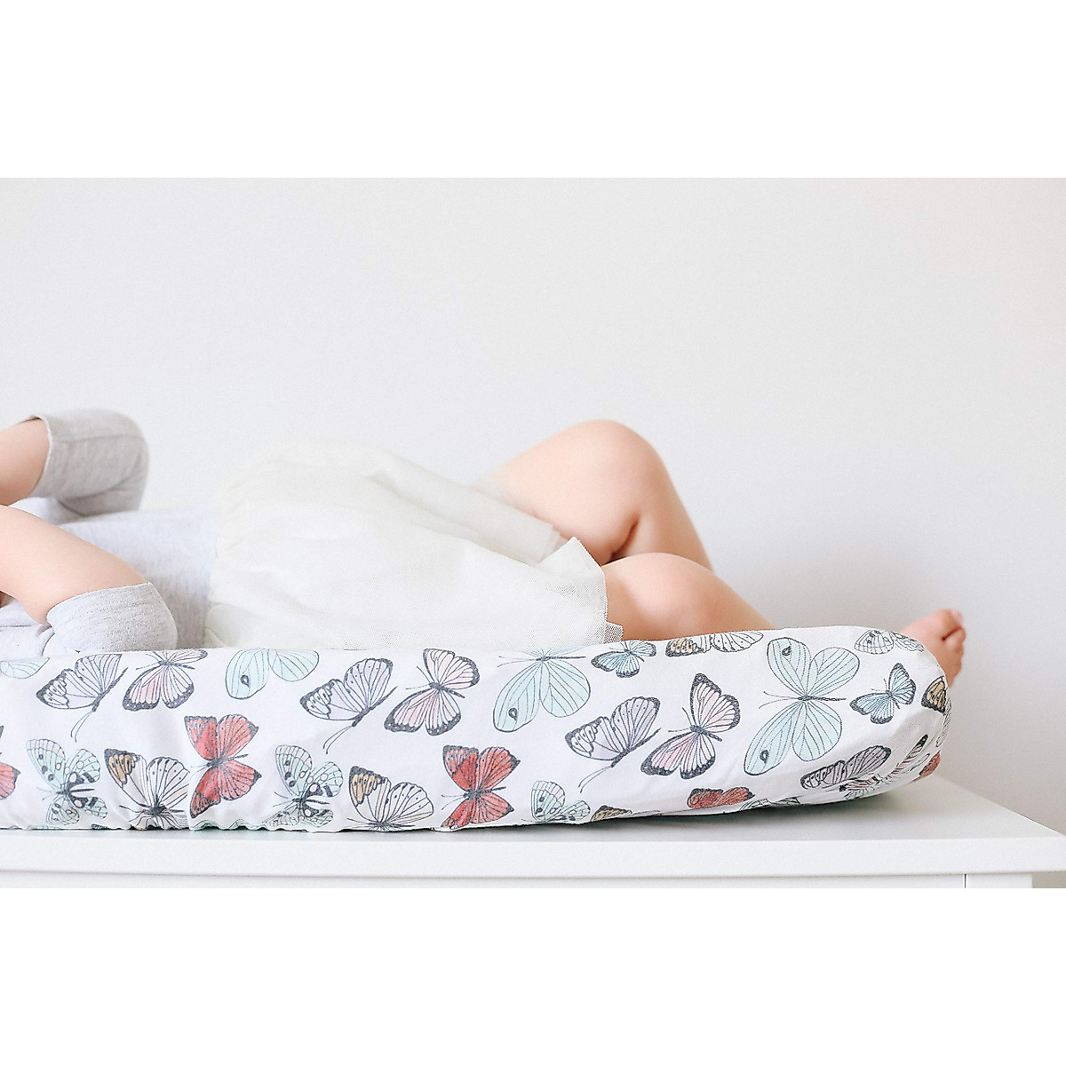 Copper Pearl Premium Knit Changing Pad Cover Soft, Stylish, and Universal Fit for All Standard Diaper Changing Pads, Trendy Design Changing Pad Covers, Dot