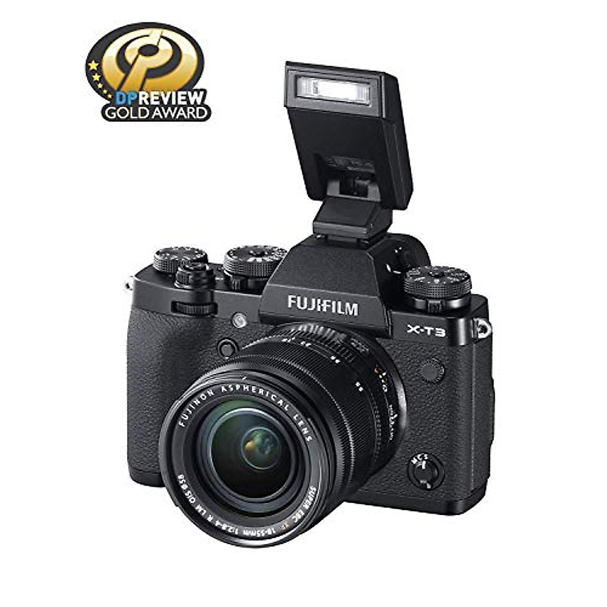 Fujifilm X-T3 Mirrorless Digital Camera w/XF18-55mm Lens Kit - Black