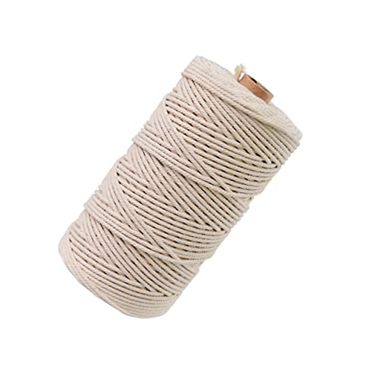 DOITOOL 3pcs Woven Tapestry Plant Stuff Plant Hangers Plant Tapestry DIY Cotton Knitting Rope Wall Hanging Rope Macrame Thread Natural Cotton Rope DIY Rope Twisted Rope lace Supplies