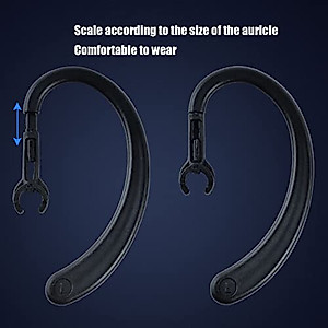Call Center Headset,Ear Hook Single Sided 3.5mm Headphone with Microphone Single Ear Telephone Headset for Laptop Mobile Phones