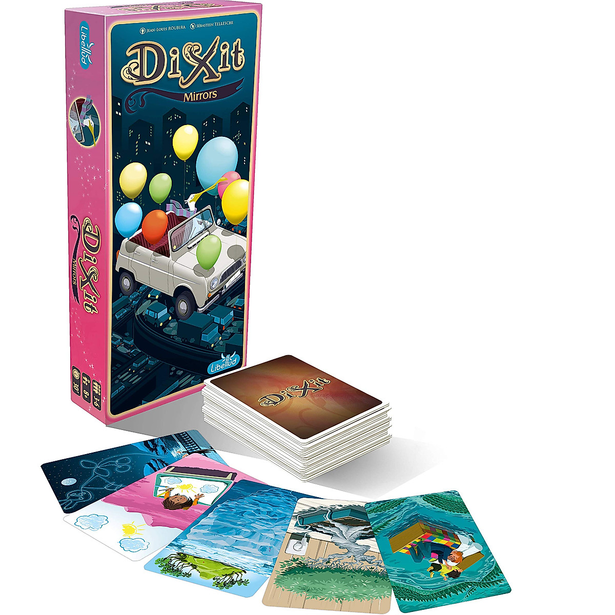 Dixit: Mirrors - an Expansion for Dixit - A Game by Libellud (Version English & French)