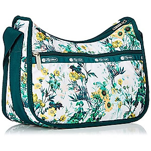 Classic Hobo Florescent Floral Blanc print