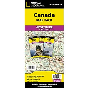 Canada [Map Pack Bundle] (National Geographic Adventure Map)
