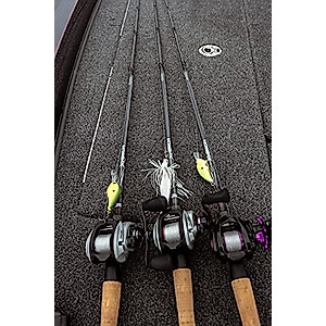 Abu Garcia Winch Casting Fishing Rod, Black, 7'2" - Medium Light - 1pc