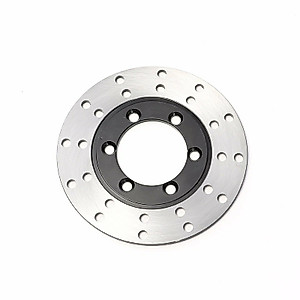 91.SCS Front Steering Spindle 3 Stud Wheel Hub Brake Caliper Rotor Kit ATV Go Kart