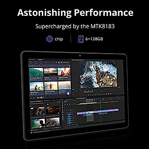 weelikeit Android Tablet 10 inch, 6GB RAM 128GB ROM Tablet PC, Octa-core Processor, 6000mAh Battery Fast Charge, 8+13MP Camera, 5G WiFi, Bluetooth, GPS, Gaming Reading Google Touchscreen Tableta