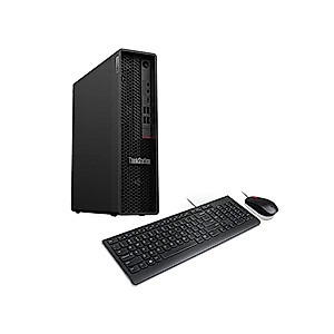 Lenovo ThinkStation P340 SFF Home & Business Mini Desktop (Intel i7-10700 8-Core, 64GB RAM, 1TB PCIe SSD + 2TB HDD (3.5), T1000, USB 3.2, Win 10 Pro) with MS 365 Personal, Hub