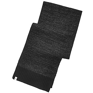 Alfani Mens Knit Reversible Winter Scarf Black O/S