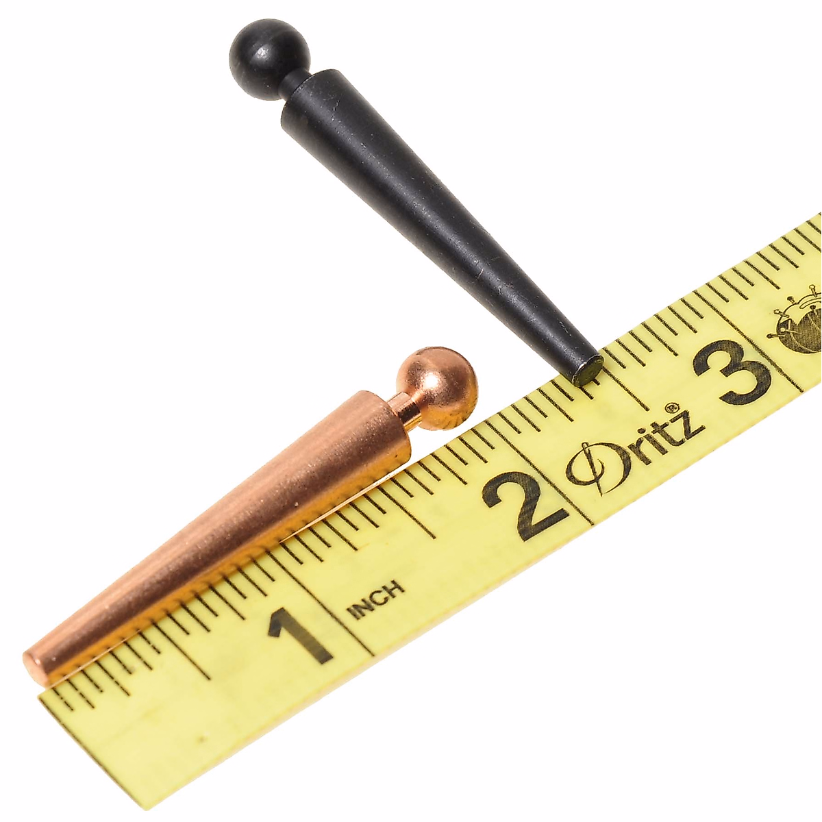 Deluxe Games and Puzzles Metal Cribbage Pegs Extra Large Ball Top, Set of 12 pegs in 4 Colors, for Specialized Cribbage Boards, Soft Red Velveteen Storage Pouch