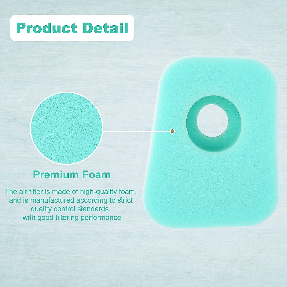 KLWZH 27987S Air Filter for BS 27987 4108 5001H JD AM34963 LG27987 LG27987S 60500 61500 80500 81500 90102 130200 131200 140200 2-5 HP horizontal Engines Lawn Mower