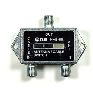 Philmore Coaxial A/B Game Antenna Cable TV CATV Switch