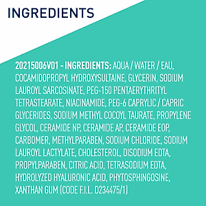 CeraVe Foaming Facial Cleanser | 12 oz | Daily Face Wash for Oily Skin | Fragrance Free