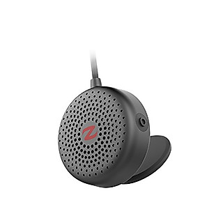 Zulu Audio Magnetic Wearable Bluetooth Speakers (Black) for Running, Bicycling, Hiking, with Microphone