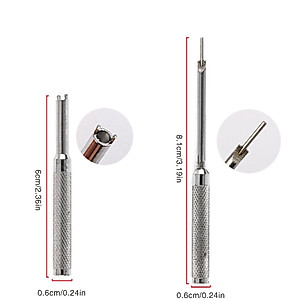 TDGBIH Air Brush Tools, 2 Pack Needle Packing Nut or Valve Screw Replacement Repair Tool Air Brush Spray Gun Replace Accessories for Double Action Air Brush Spray Gun