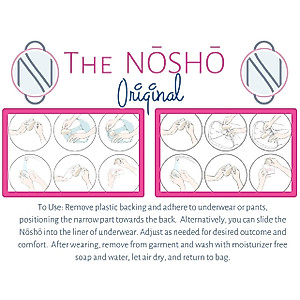 NŌSHŌ Original Camel Toe Concealer Reusable Invisible Adhesive Silicone
