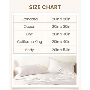 THXSILK Set of 2 100% Pure Mulberry Silk Pillowcases for Hair and Skin - Upgraded Real Grade 6A+ Mulberry Silk - Durable, Soft and Anti-Aging Silk Pillow Cases (King 20"x36", White)