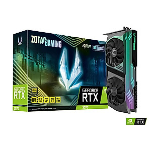 ZOTAC GAMING GeForce RTX 3070 AMP Holo 8GB GDDR6 256-bit 14 Gbps PCIE 4.0 Gaming Graphics Card
