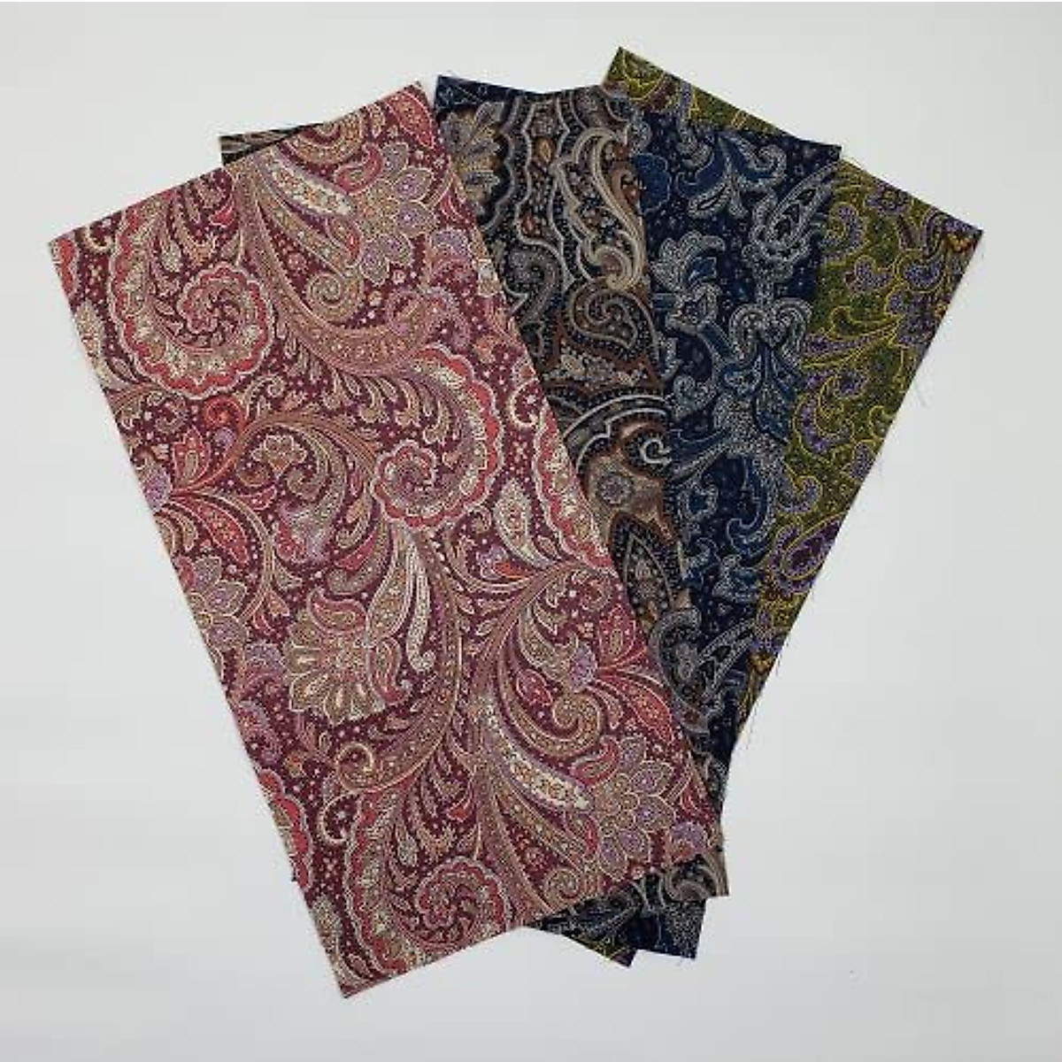 Inside-Out Paisley Four Pattern Iron On Patches