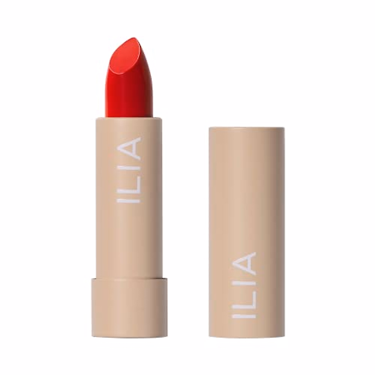 ILIA - Color Block Lipstick | Non-Toxic, Vegan, Cruelty-Free, Clean Makeup (Flame)