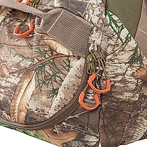 Allen Company Terrain Basin Travel and Hunting Duffel Bag, Large, Green/Realtree Edge Camo (19215) / with Pouch