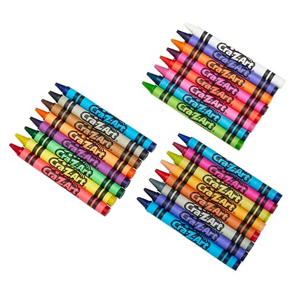Cra-Z-Art 24ct Crayons Pack, Perfect Back to School Essential, Art Supplies for Coloring Fun, Ages 3 and Up