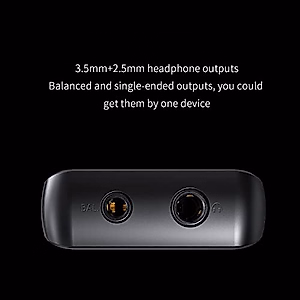 FiiO BTR5-2021 Headphone Amps Bluetooth 5.0 Receiver High Resolution 384K/32Bit Native DSD256 USB DAC Supports LDAC/aptX HD/MQA for Smartphones/PC/Laptop/Car/Home Audio (Regular)