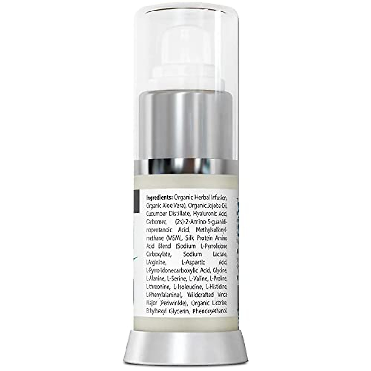 Eye Gel Anti-Aging Cream - Treatment for Dark Circles, Puffiness, Wrinkles and Fine Lines - Hyaluronic Acid Formula Infused Serum with Aloe Vera & Jojoba for Ageless Smooth Skin 5 oz