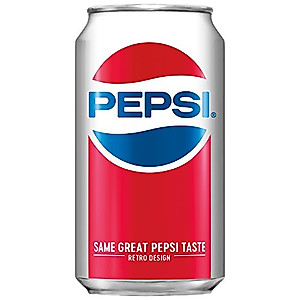 Pepsi Soda, Fridge Pack Bundle, 12 fl oz, 36 Cans (Packaging May Vary)