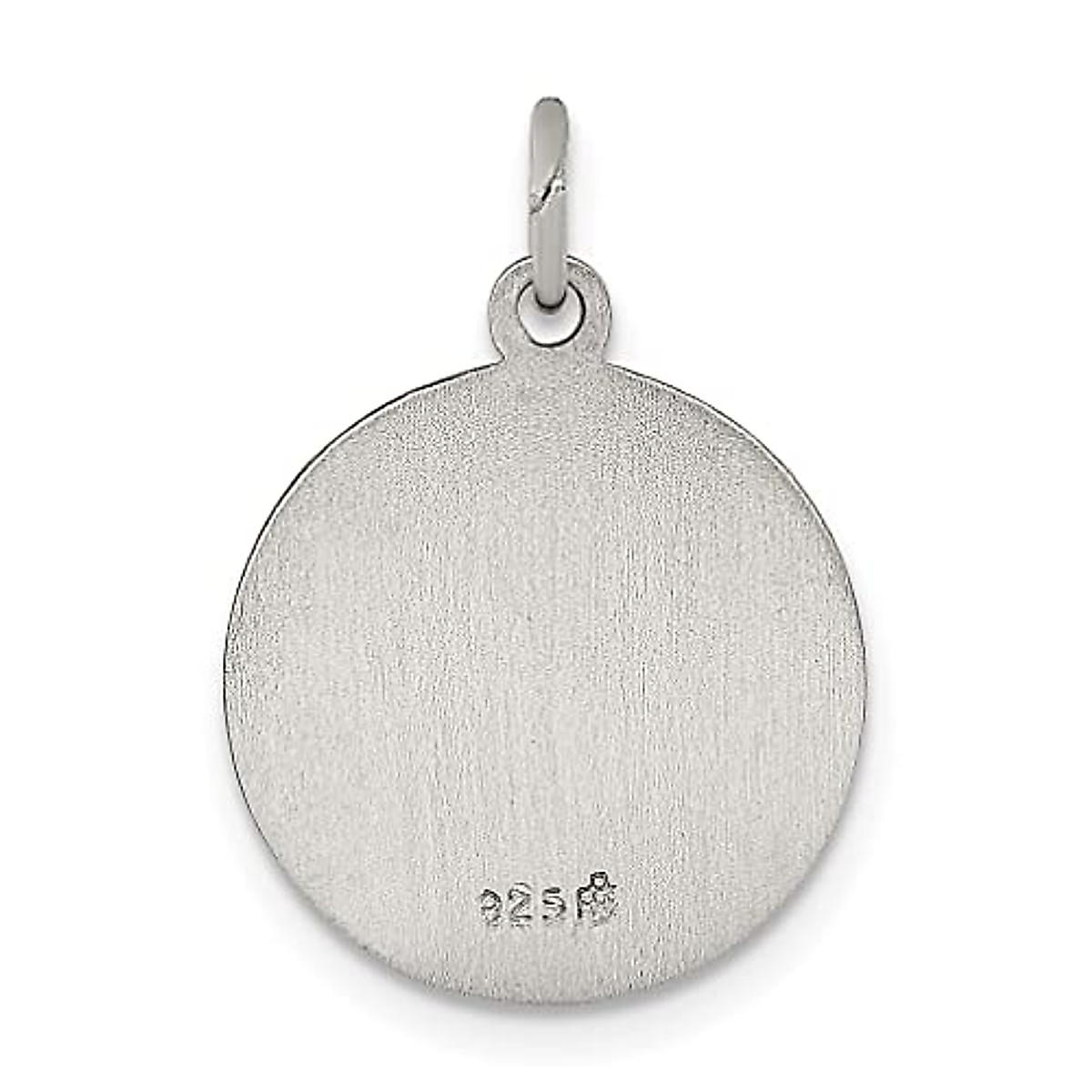 IceCarats 925 Sterling Silver Vintage Saint Matthew Medal Necklace Charm Pendant Only