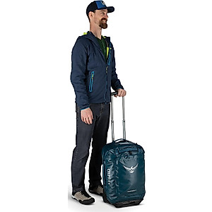 Osprey Transporter 40L Wheeled Travel Duffel Bag, Black