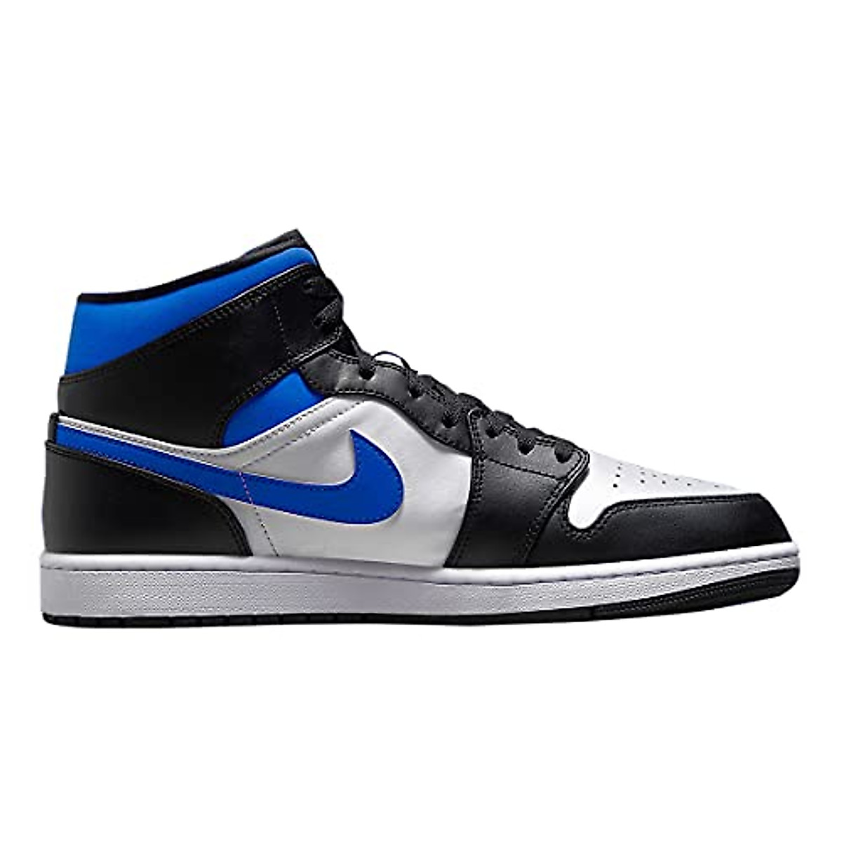 Jordan Mens Air 1 Mid 554724 140 Racer Blue/Black/White - Size 9