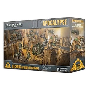 Warhammer 40K: Necrons Outrider Detachment - Warhammer Miniature Wargame - Age 14+