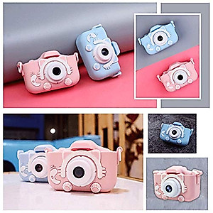 LKYBOA Kids Camera Toys for 3-12 Year Old, Children's Digital Camera 2Inch Touch Screen Games Camera Video (Color : A)
