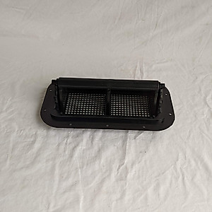Kay Enterprises Trailer Roof Vent Black Plastic Low Profile Roof Vent Air Flow Horse Toy Hauler RV NO gasket