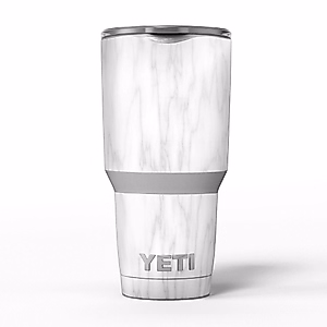 Design Skinz Slate Marble Surface V61 - Skin Decal Vinyl Wrap Kit Compatible with The Yeti Rambler Cooler Tumbler Cups