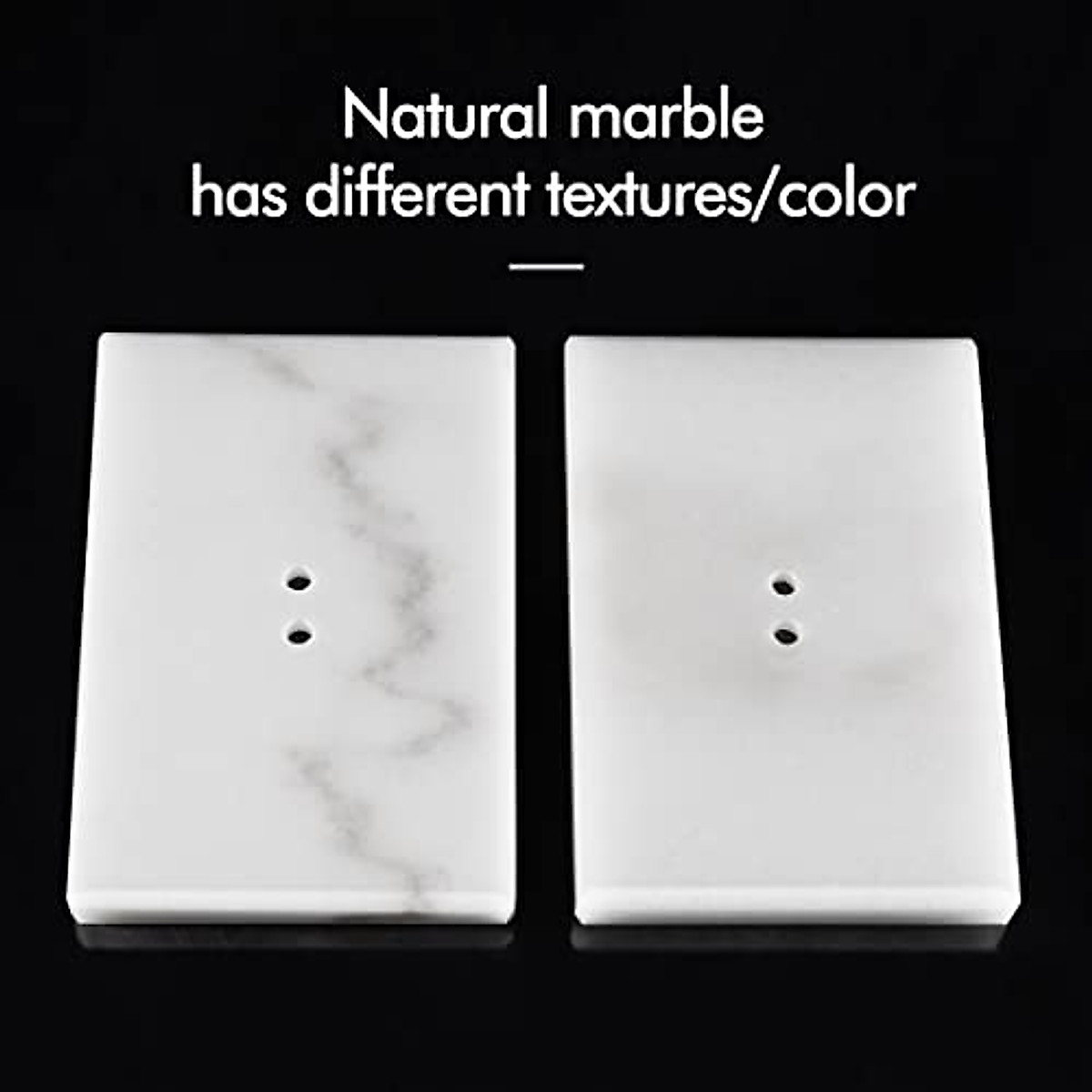 KES Towel Rack Stand, Hand Towel Holder with Marble Base Standing Towel Rack for Bathroom Countertop SUS304 Stainless Steel T-Shape Matte Black, BTH224-BK