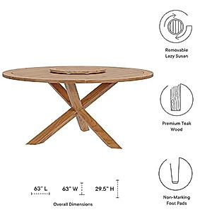 Modway Wellspring Dining Set, Blue Graphite